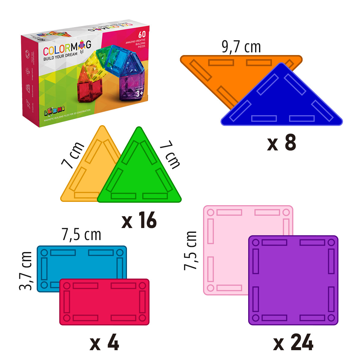 Colormag 60 CLASSIC + 60 PASTEL– Lerni.sk